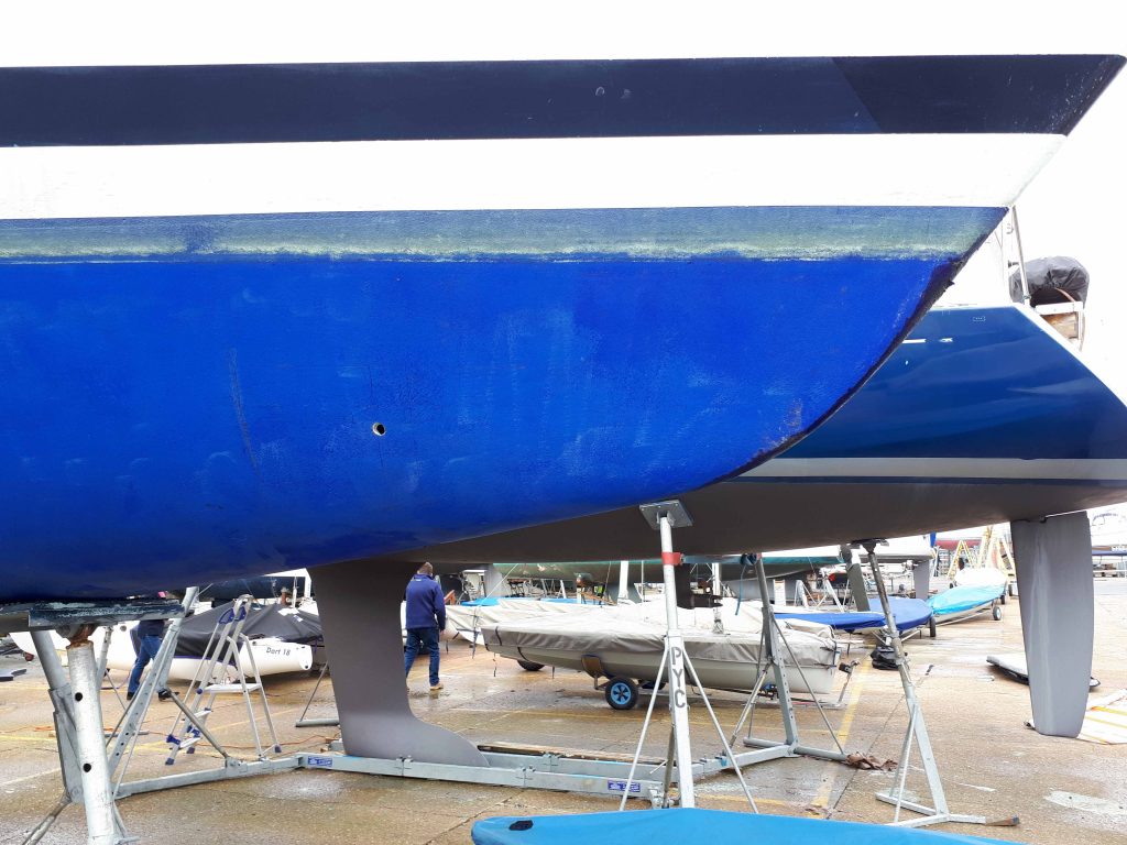 Bow thruster installation – Angus Simpson Marine Services